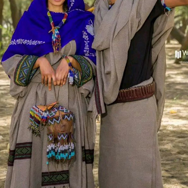 Couple Tigray Cultural Habesha Dress | Aman Design