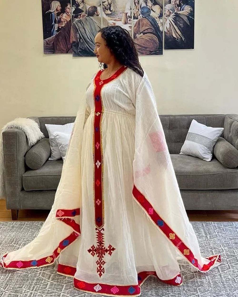 Aman Ethiopian Traditional Habesha Cloth | Aman Design
