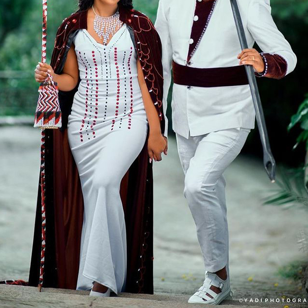 Oromo Cultural Wedding Dress | Aman Design